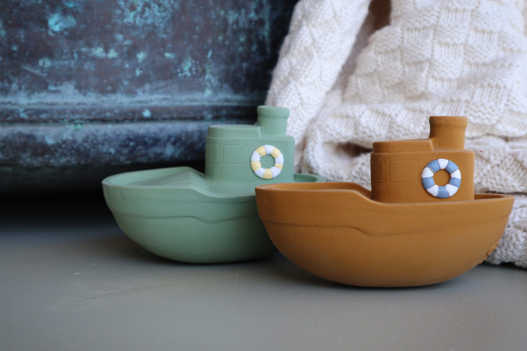 Naturgummi badlek, Livbåtar, 2-pack